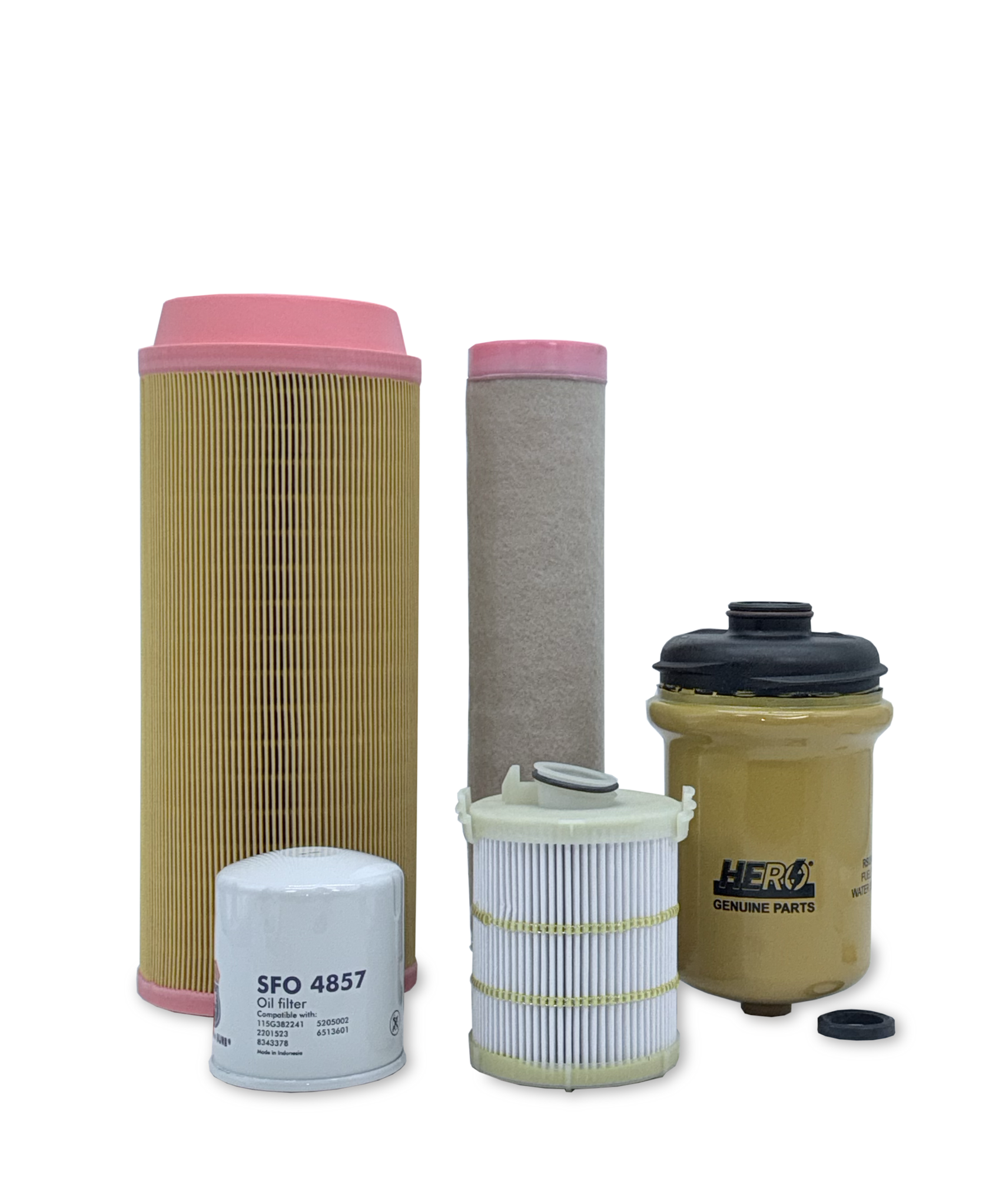 HERO® Maintenance Filter Kit For Caterpillar 249D Compact Track Loader ...