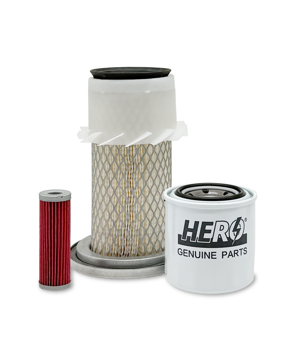 HERO® Maintenance Filter Kit For Kubota B1550DT Tractor – Maintenance ...