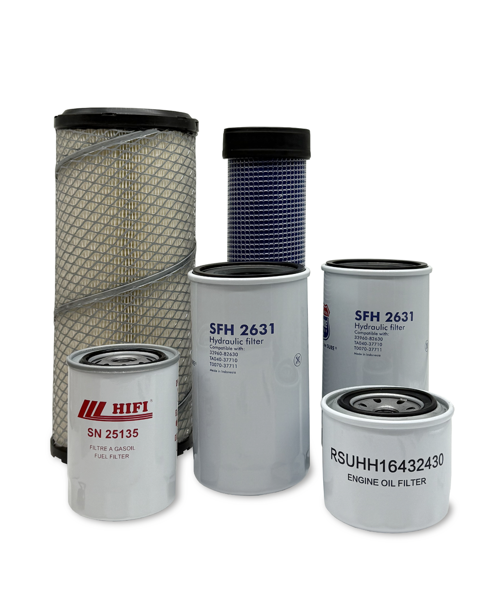HERO® Maintenance Filter Kit For Kubota M5140DT Tractor – Maintenance ...