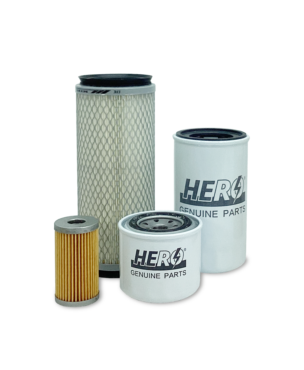 HERO® Maintenance Filter Kit For Kubota L2900DT Tractor – Maintenance ...