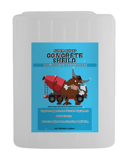 Super Quick® Concrete Shield 5 Gallon Pail Concrete Mortar Grout Grime ...