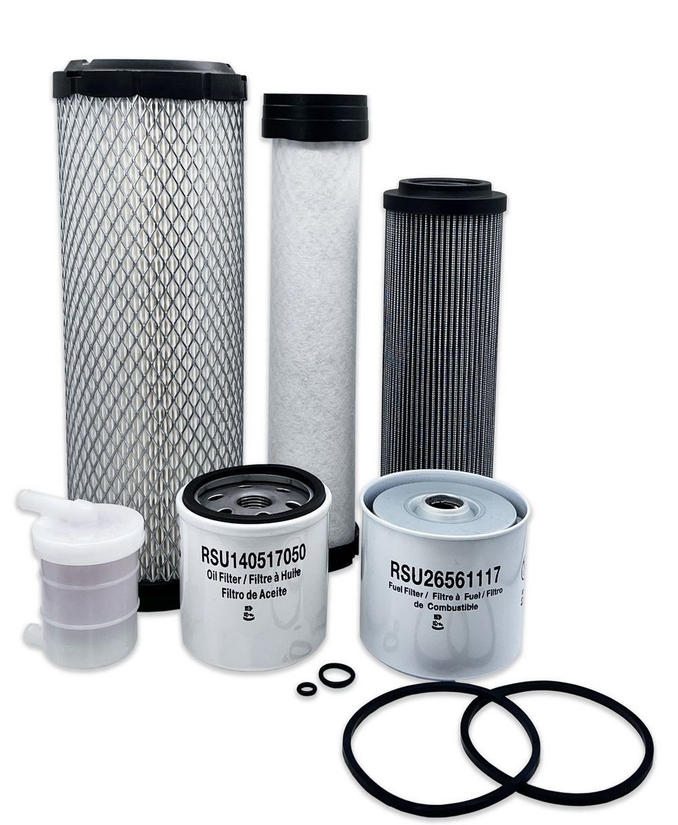 HERO® Maintenance Filter Kit For ASV RT-25 Compact Track Loader ...